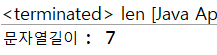 [Java] 문자열 길이 구하기, 제한하기 length()