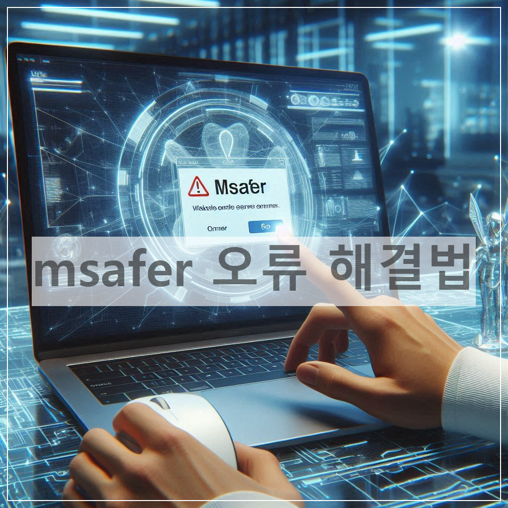 msafer 오류 해결법 총정리! 로그인, 접속 문제 한 번에 해결하기