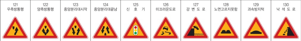 교통안전 표지판 총정리 초보운전자 보행자 모두 반드시 알아야 할 도로 기본 상식