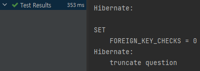 [Spring]Spring 시작해보기(5) - MariaDB의 Truncate Table 실행하기