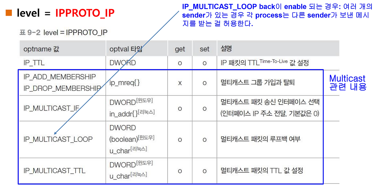 [socket programming] Socket Options