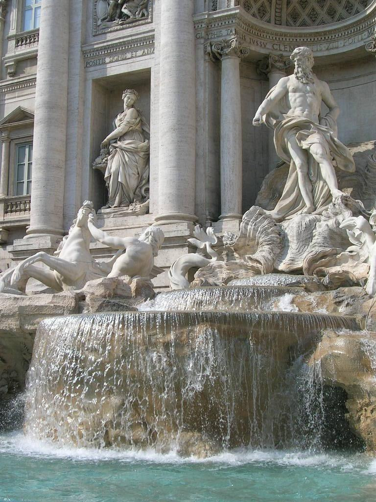로마 여행 트레비 분수fontana Di Trevi 바로크 양식의 로맨틱한 랜드마크