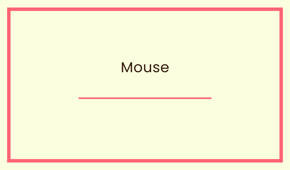 Mouse 뜻,어원,동의어,유의어,반의어,관용구,예문