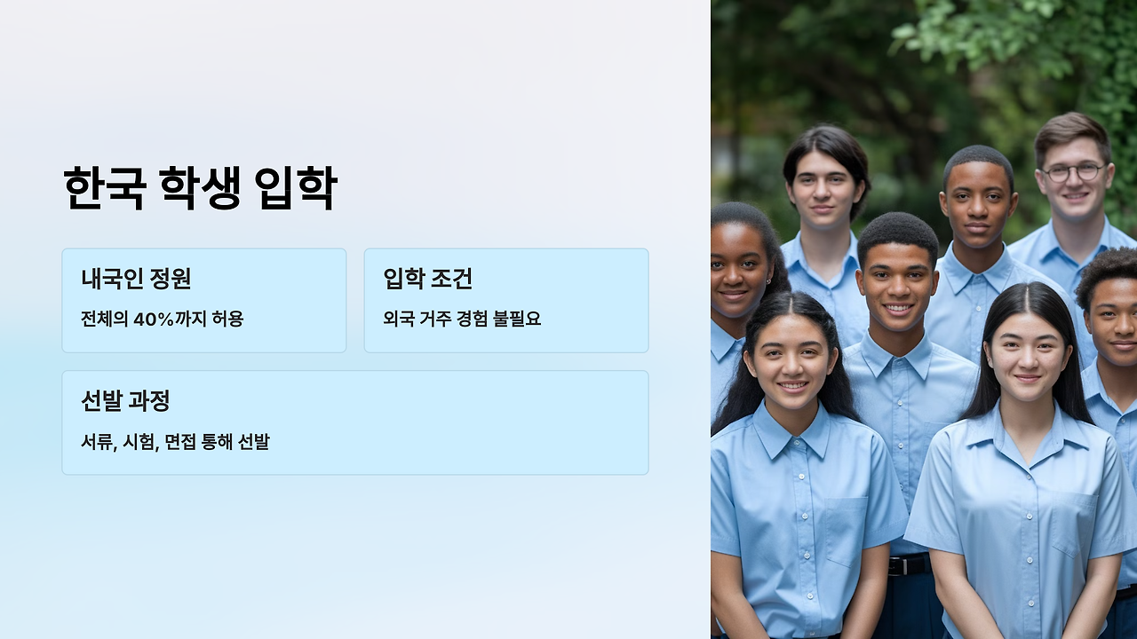 채드윅 송도 국제학교 부모님이 가장 궁금해하는 모든 것