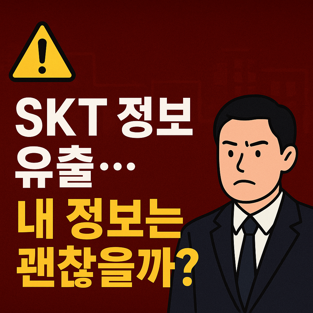 Skt 개인정보 유출 나도 보상 받을 수 있을까 보상기준절차 총정리2025년