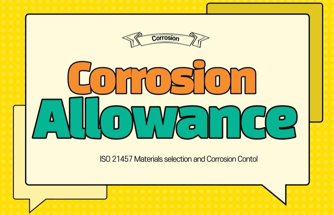 Corrosion Allowance(부식여유) 톱아보기(ISO기준)