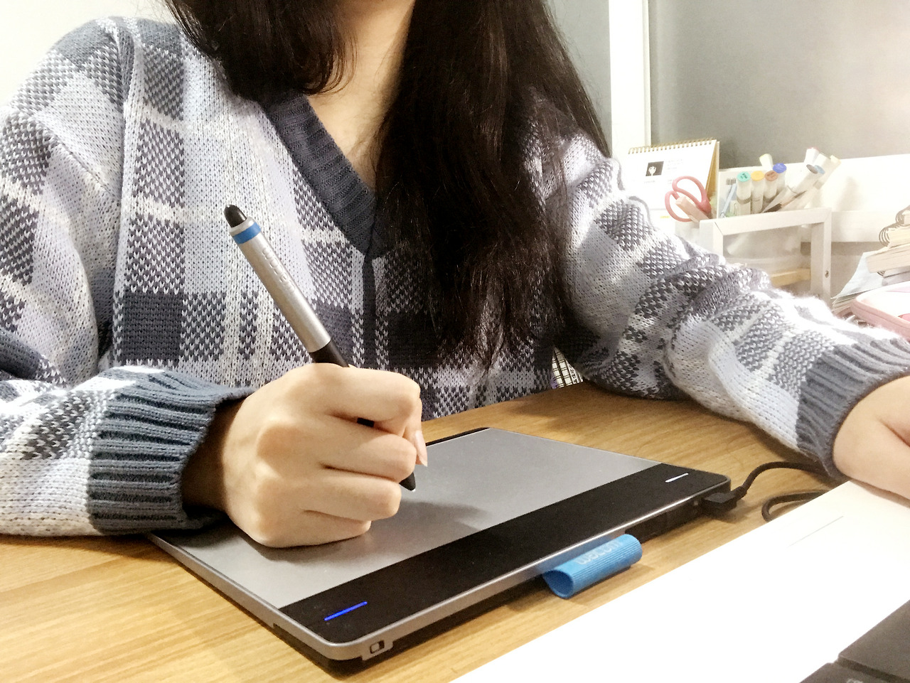 와콤챌린지 와콤 타블렛으로 그림 그리고 필기하며 디자이너를 꿈꿔요 고등학생
