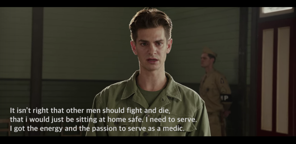 [MOVIE] 핵소 고지 - Hawsack Ridge (2016)/ 영화 리뷰 및 영화 속 좋은 영어 문구(영화 후기, 명대사 ...