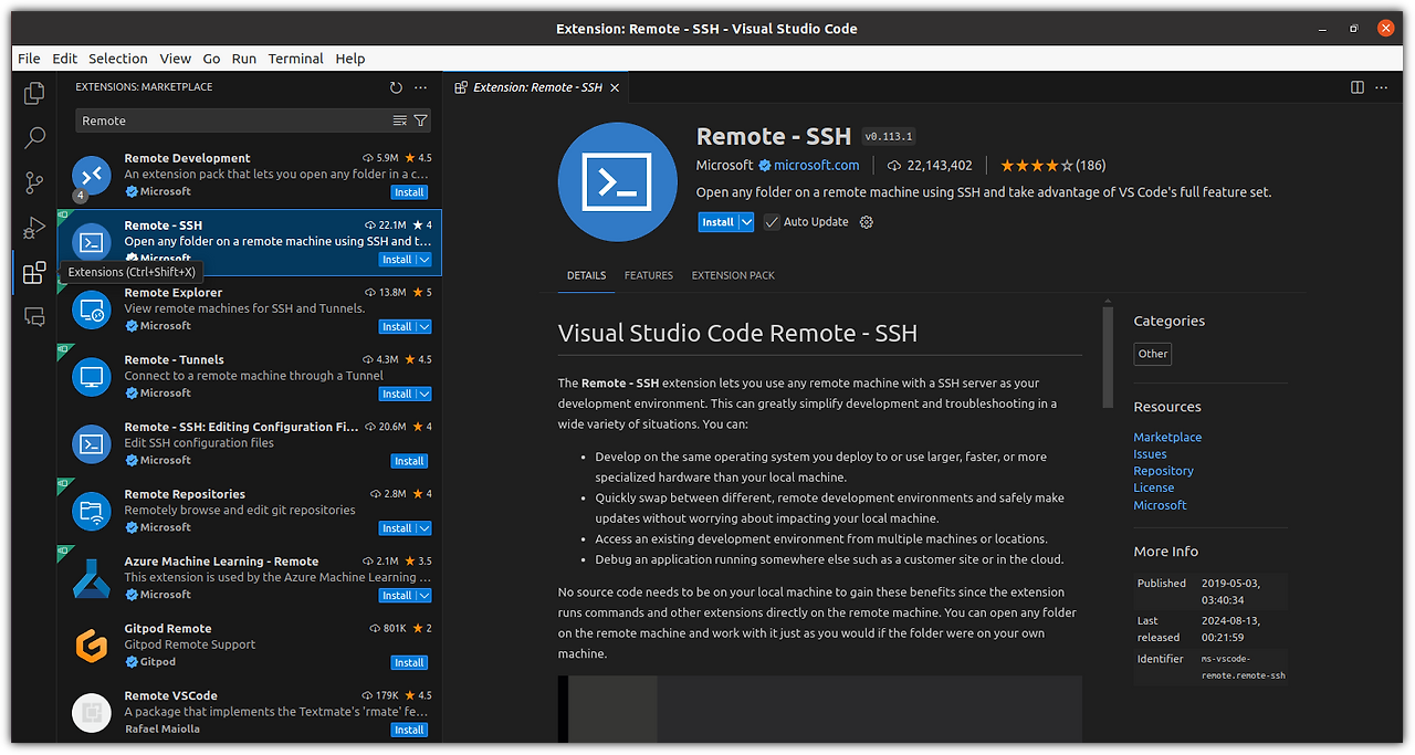 VSCode에서 원격 서버 연결하여 개발하기 :: 머가필요해