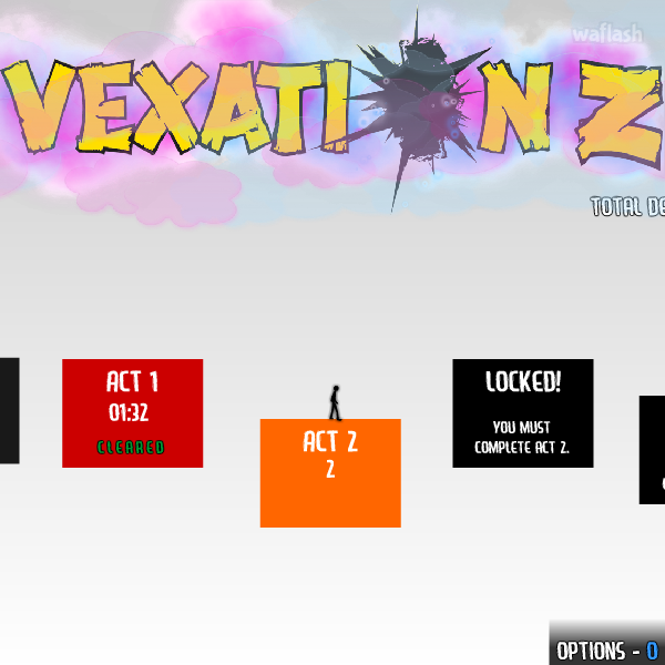 벡세이션 2 (Vexation 2) - 플래시게임 | 와플래시 게임 아카이브