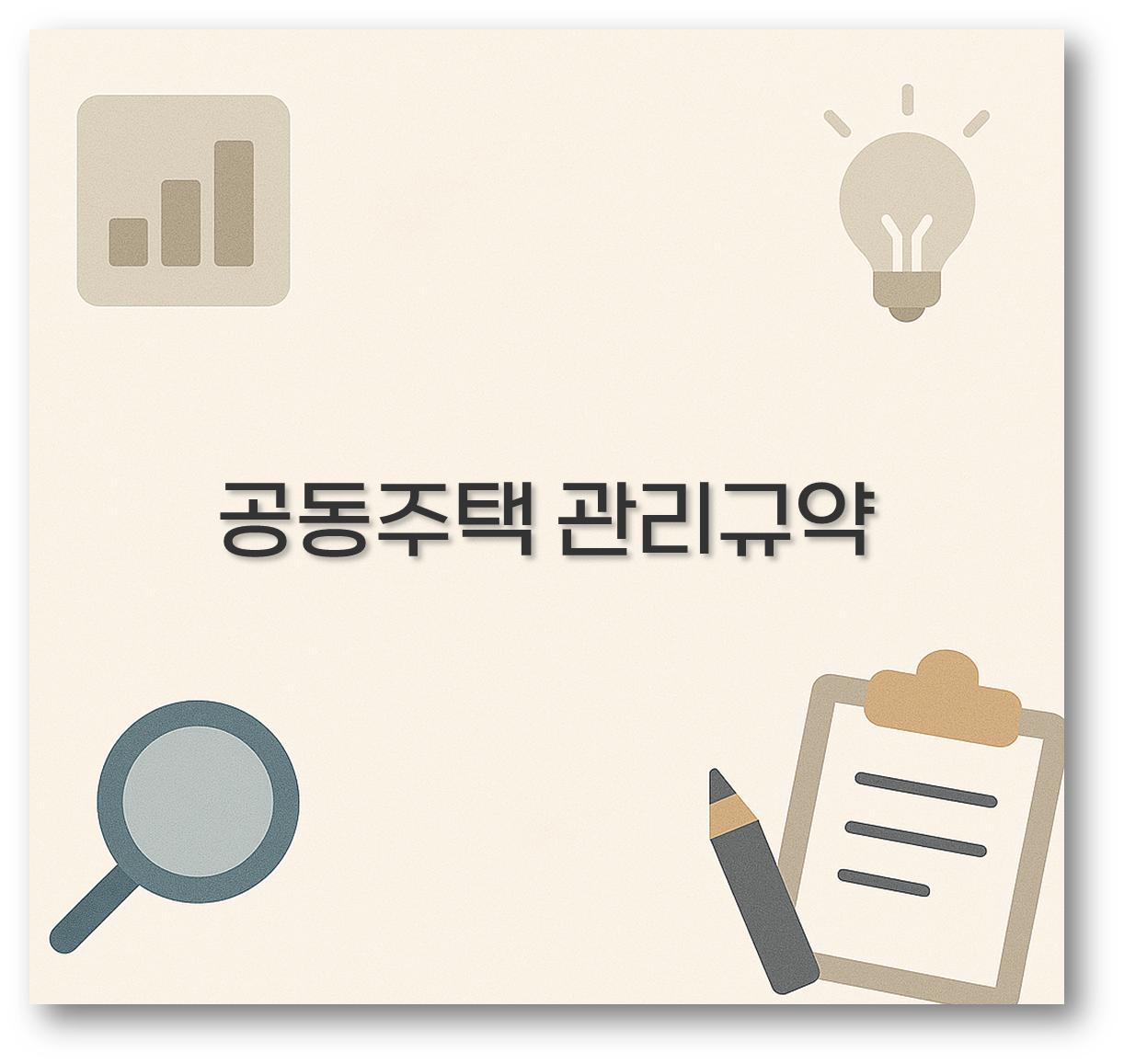 공동주택 관리규약 준칙부터 개정과 위반까지 깔끔 정리