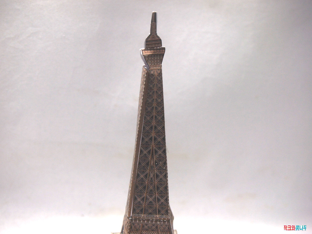 종이모형 프랑스 에펠 타워eiffel Tower France Mini Version 만들기건축물세계파리유명무료