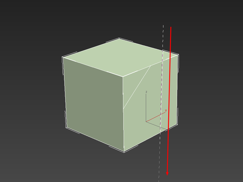 3D맥스에서 cut, quick slice를 사용해서 오브젝트 면 분할하기