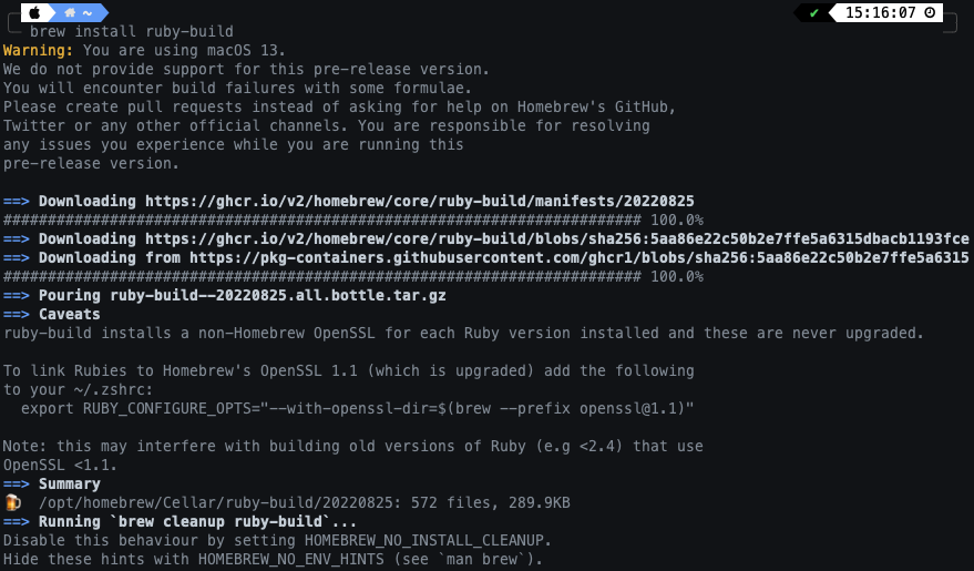 [React-Native] Your Ruby version is 2.6.10, but your Gemfile specified 2.7.6