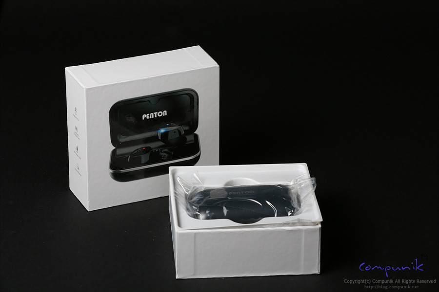 펜톤 tsx 블루투스 무선이어폰 완전방수에 보조배터리까지 penton tsx