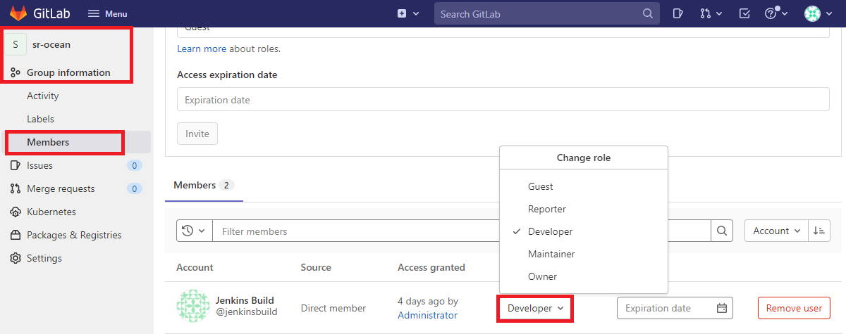 GitLab의 권한 관리와 설정 방법
