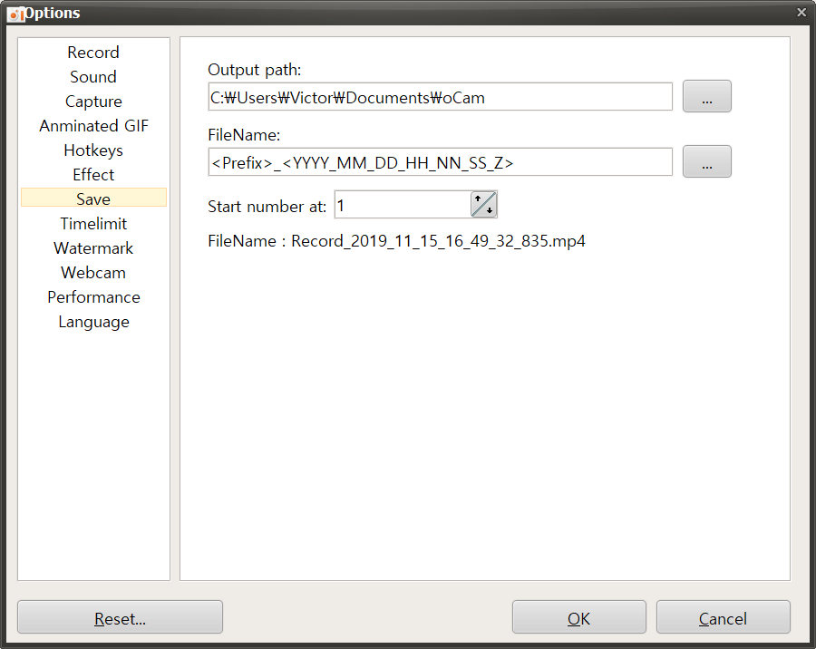 OhSoft Help Document