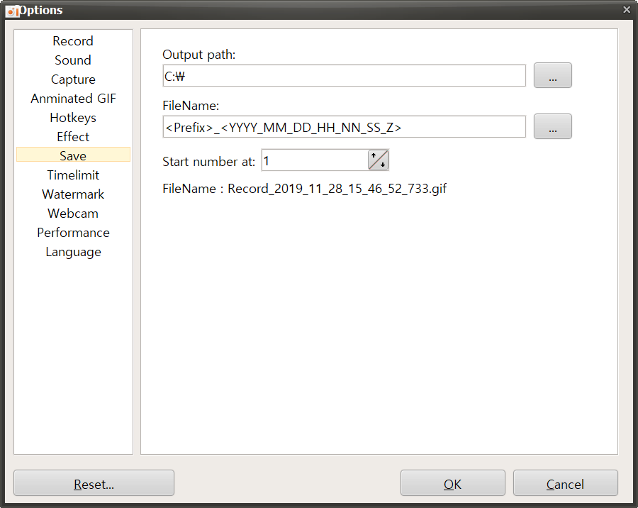 OH!SOFT - oCam Manual