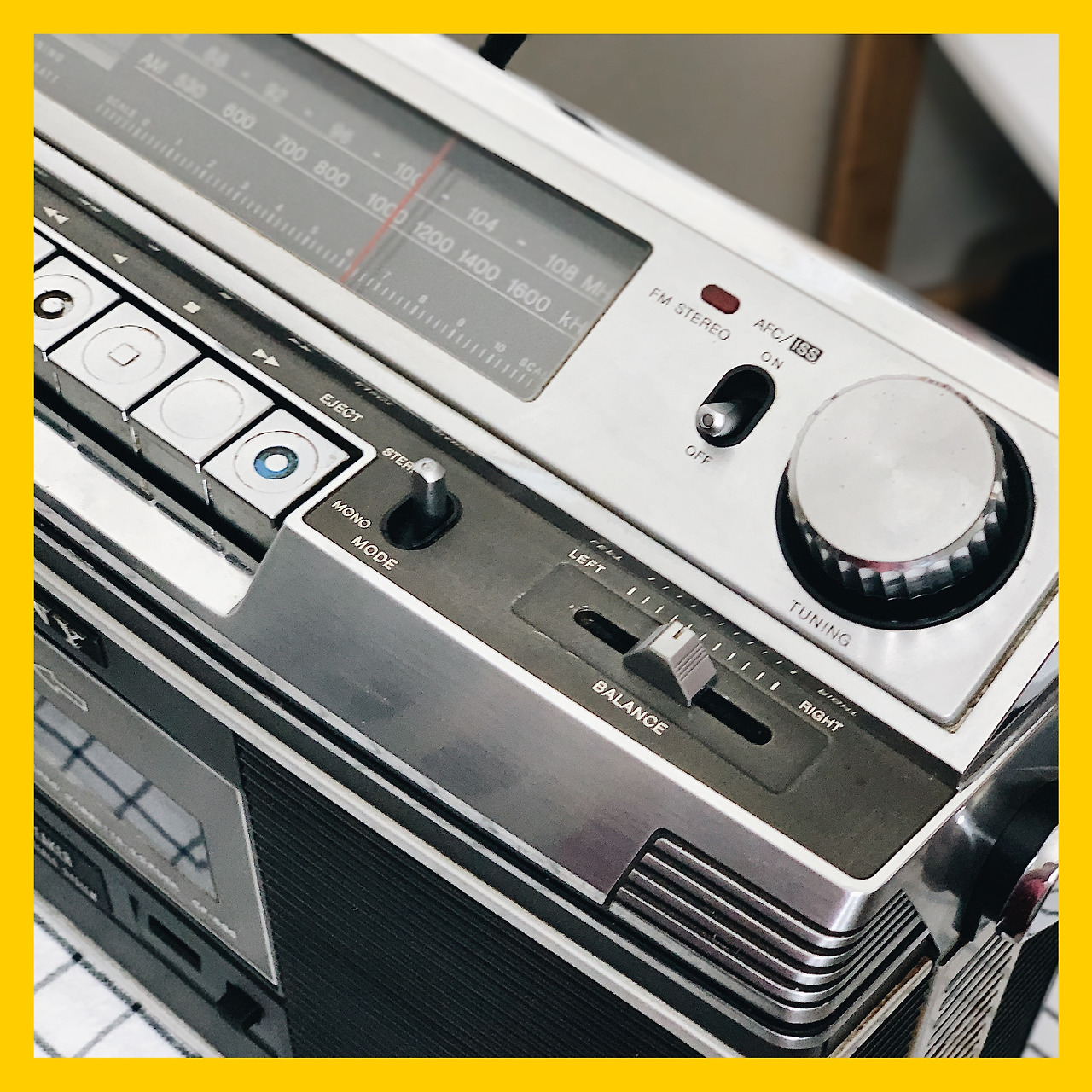 45년 전부터 들려온 소리 SONY CF-580