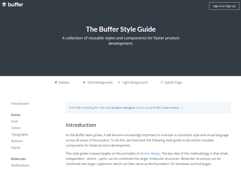 Top 12 design systems(번역)