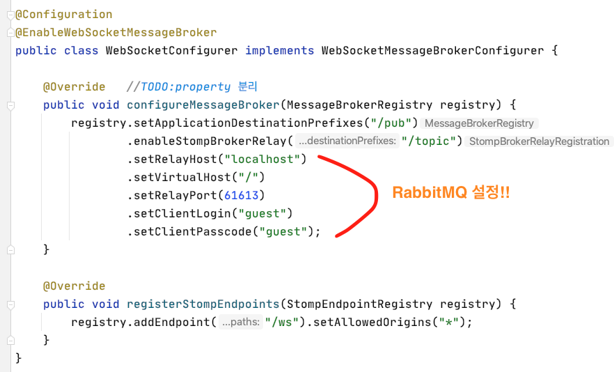 Spring Websocket & STOMP