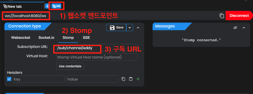 Spring Websocket & STOMP