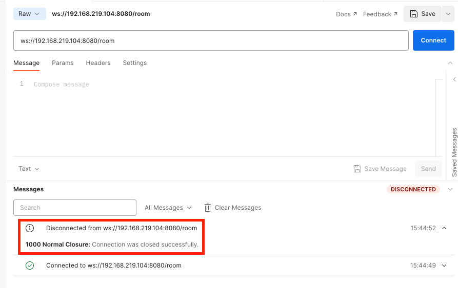 Spring WebSocket Ping/Pong