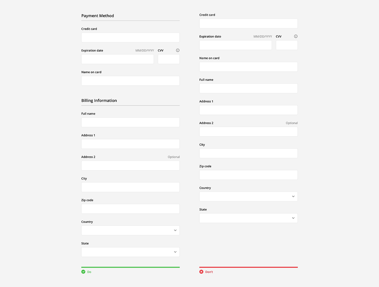 UI 디자인 가이드 : Input & Form