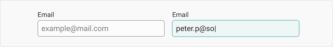 UI 디자인 가이드 : Text fields