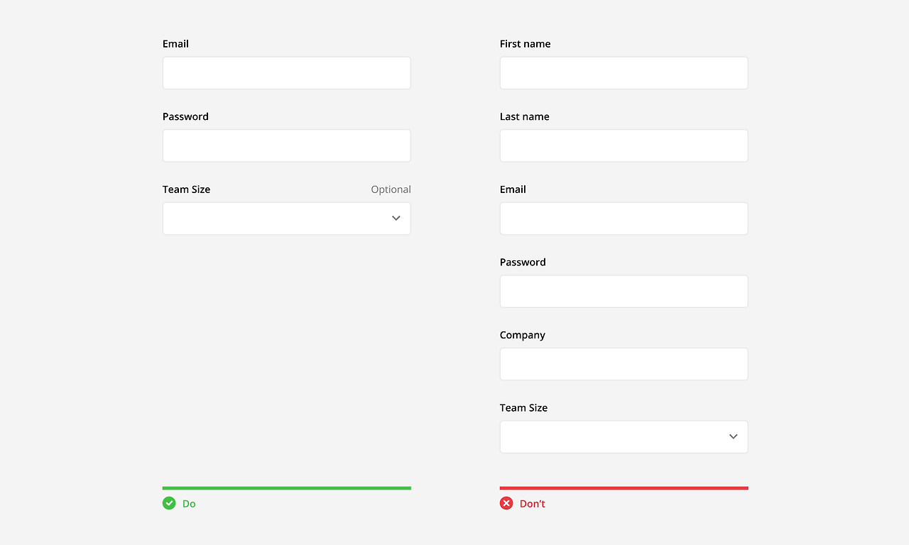 UI 디자인 가이드 : Input & Form
