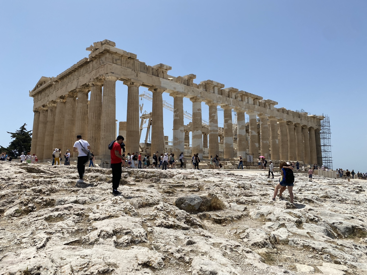 [그리스 아테네] 아크로폴리스와 점심식사