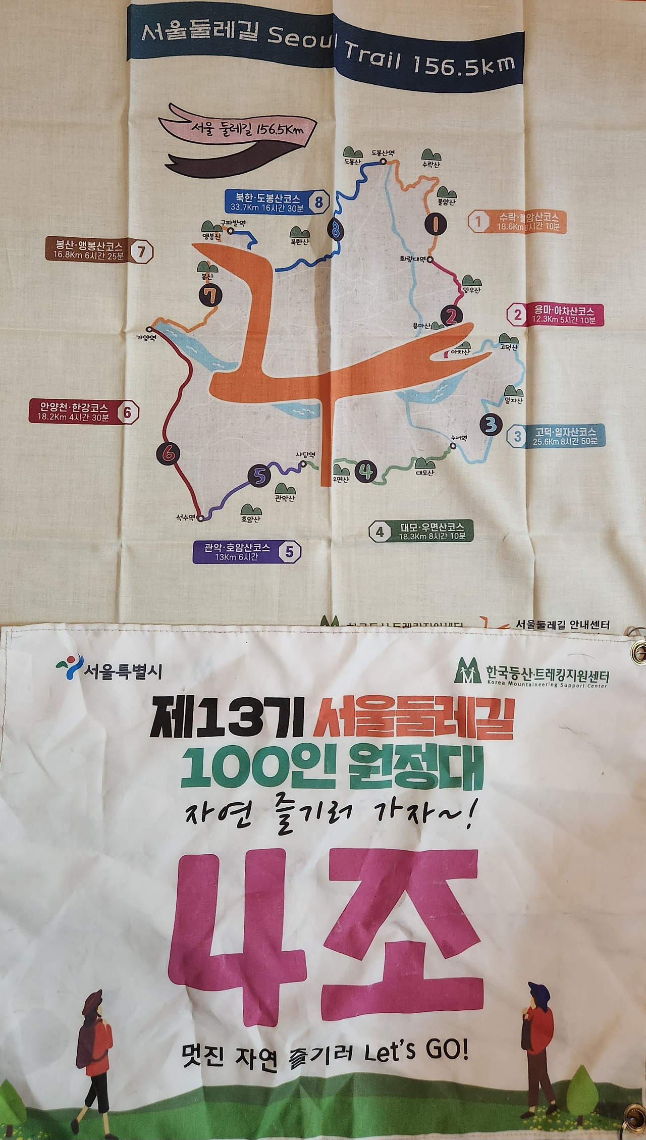 서울 둘레길 157km를 완주하다