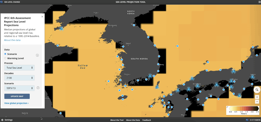 국제 기후 변화 대응을 위한 환경 데이터 시각화