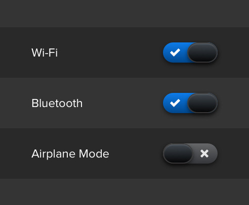 UI cheat sheet: selectors