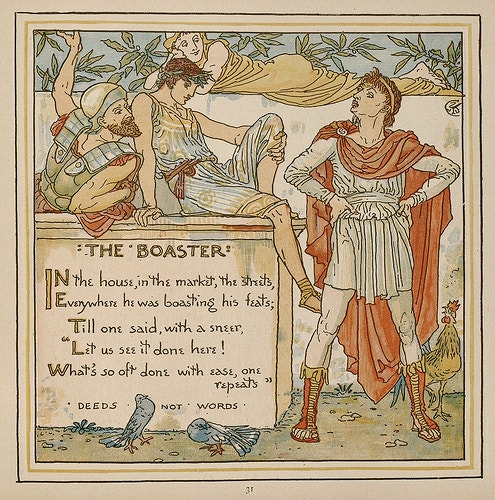 여기가 로도스다. 여기서 뛰어라!