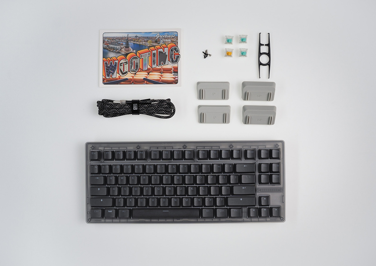 우팅의 고성능 키보드를 구입하며 Wooting 80HE