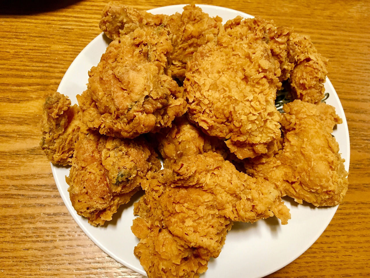 우리가 자주 먹던 후라이드 치킨