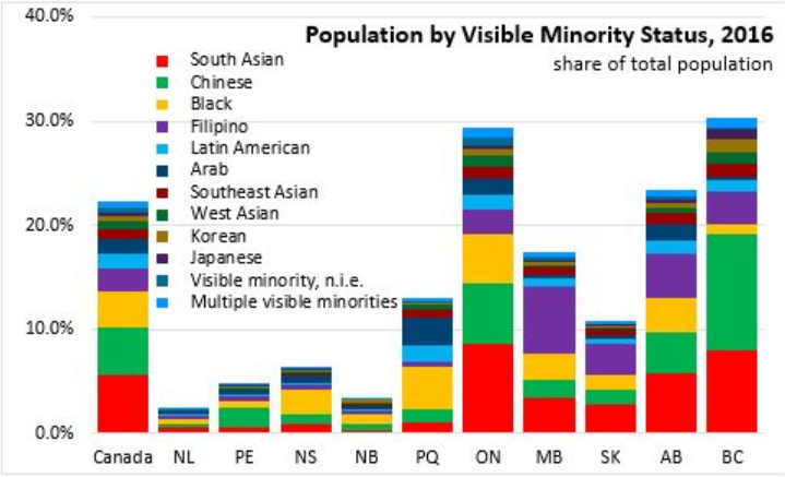 Visible minority를 아시나요?