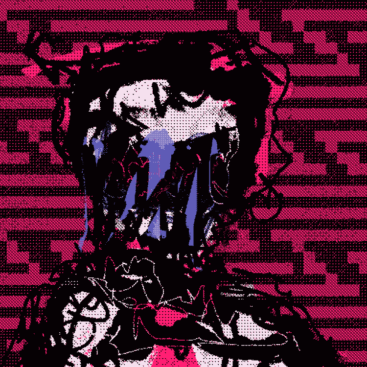 NFT ART ・ Clone FOX #10 Xcopy