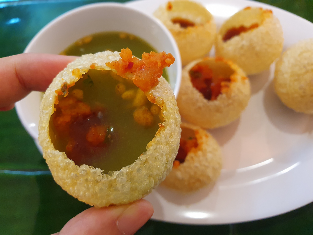 먹킷리스트 "Pani Poori"