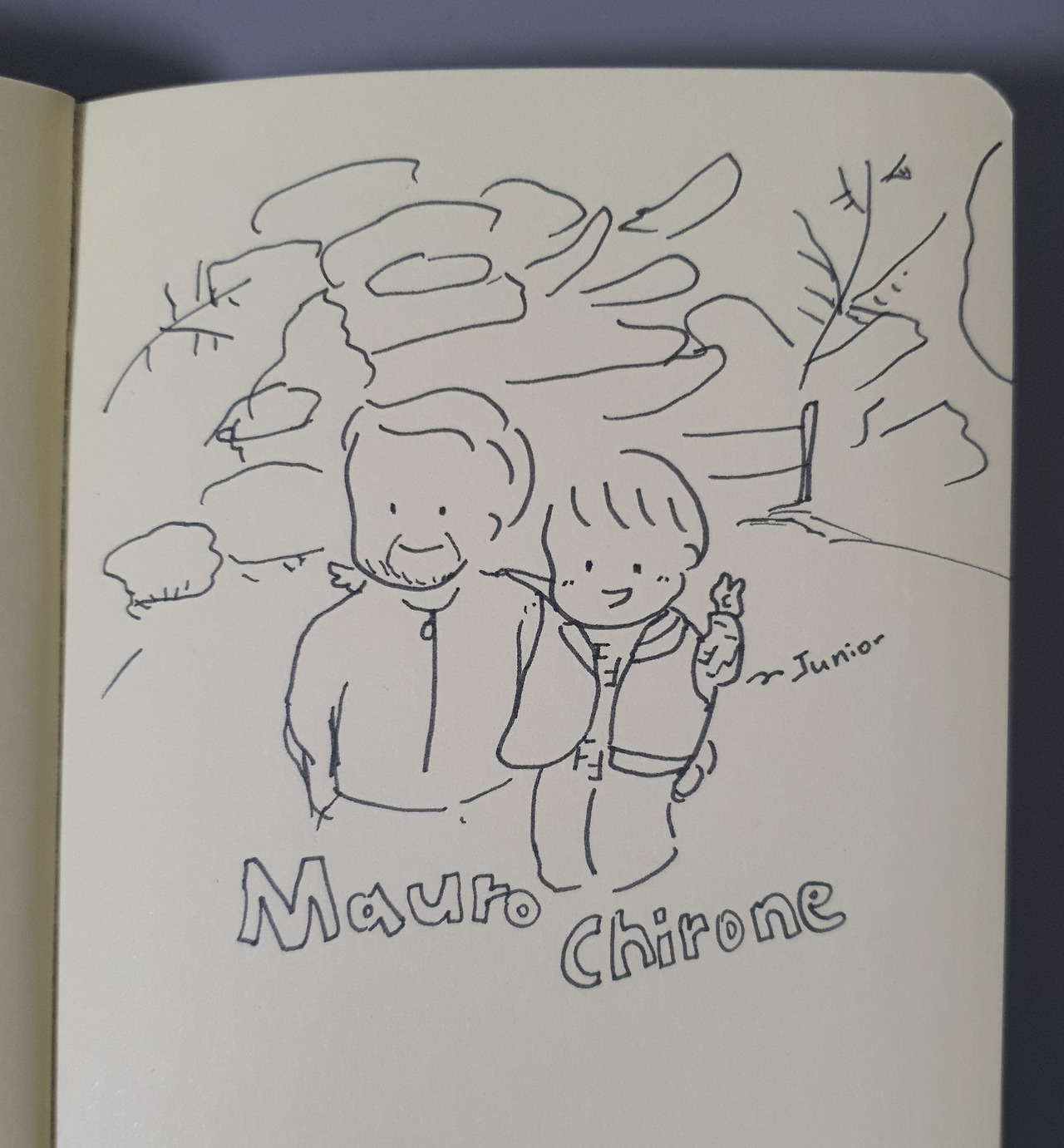 각박한 삶에서 사람을 연결하는 마법 그림