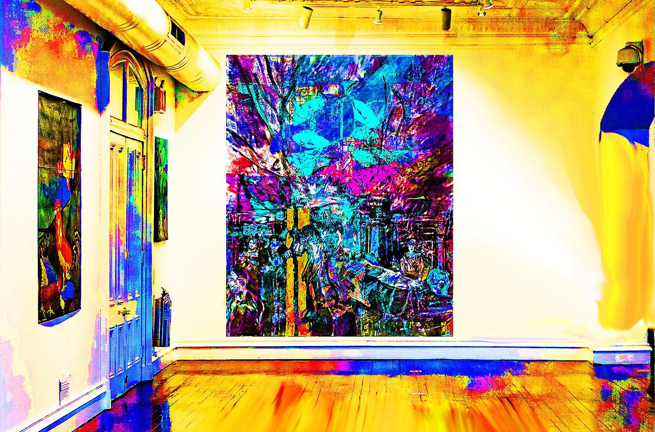 Abstract Artist Louis Choi Cj