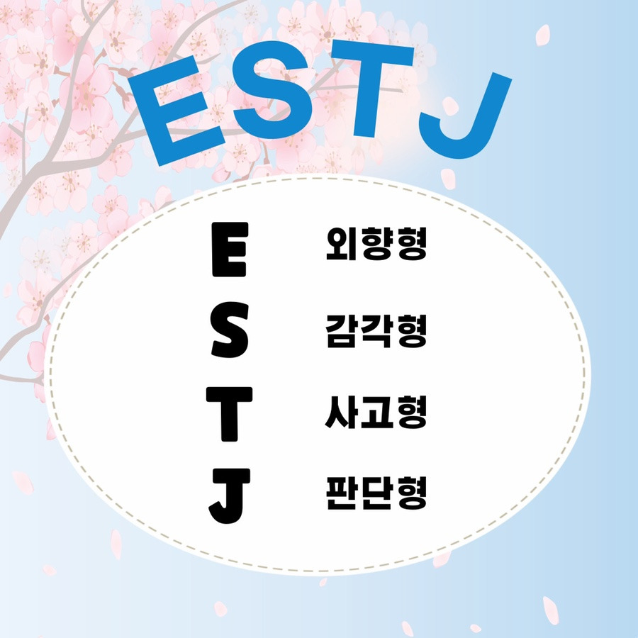 나의 MBTI : ESTJ-A
