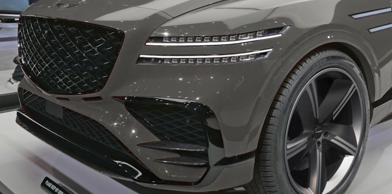 "독일 3사의 반응은?"제네시스 GV80 F/L 예상도