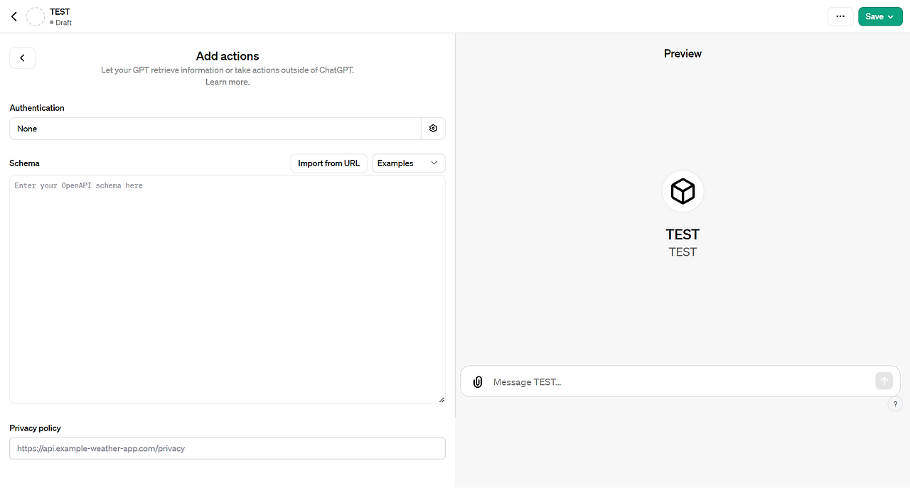 나만의 GPTs 따라 만들기 + 외부 API도 연결하기