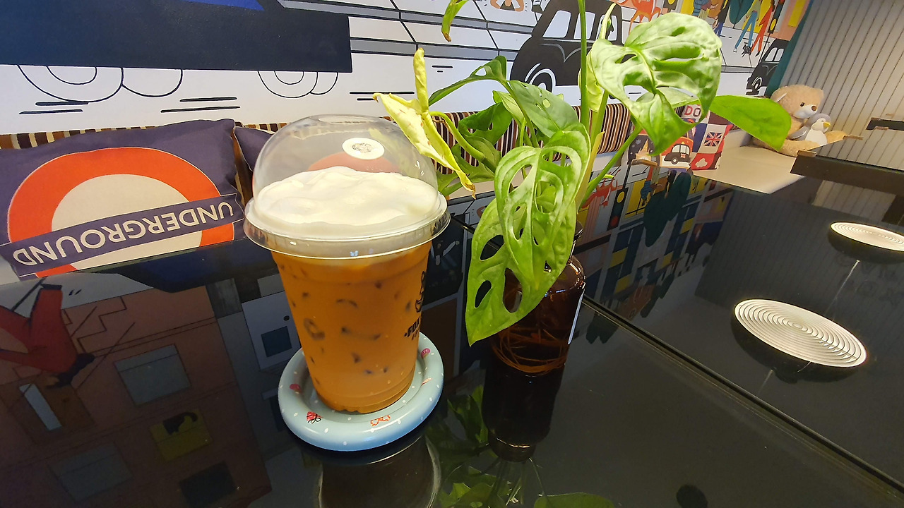 태국 방콕 타이밀크티 주문 방법