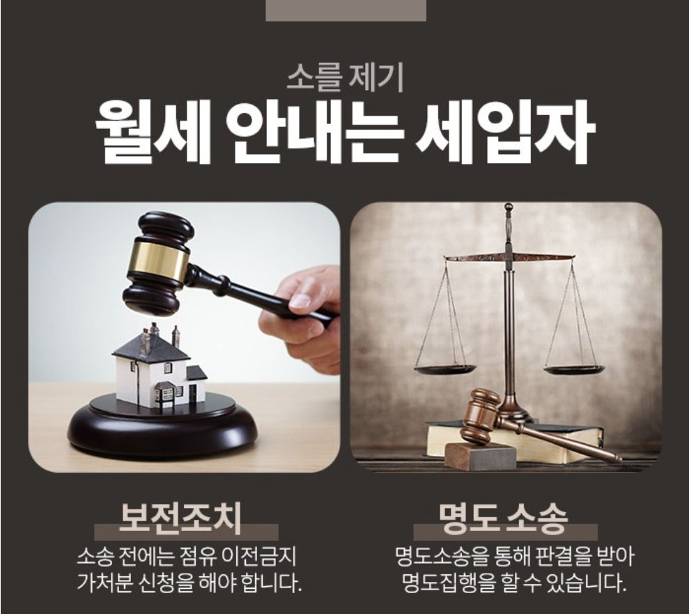세입자가 월세 안낼 때