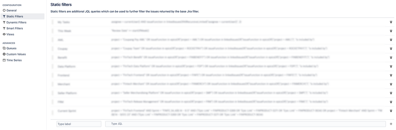 Jira Rich filter 생성하는 방법