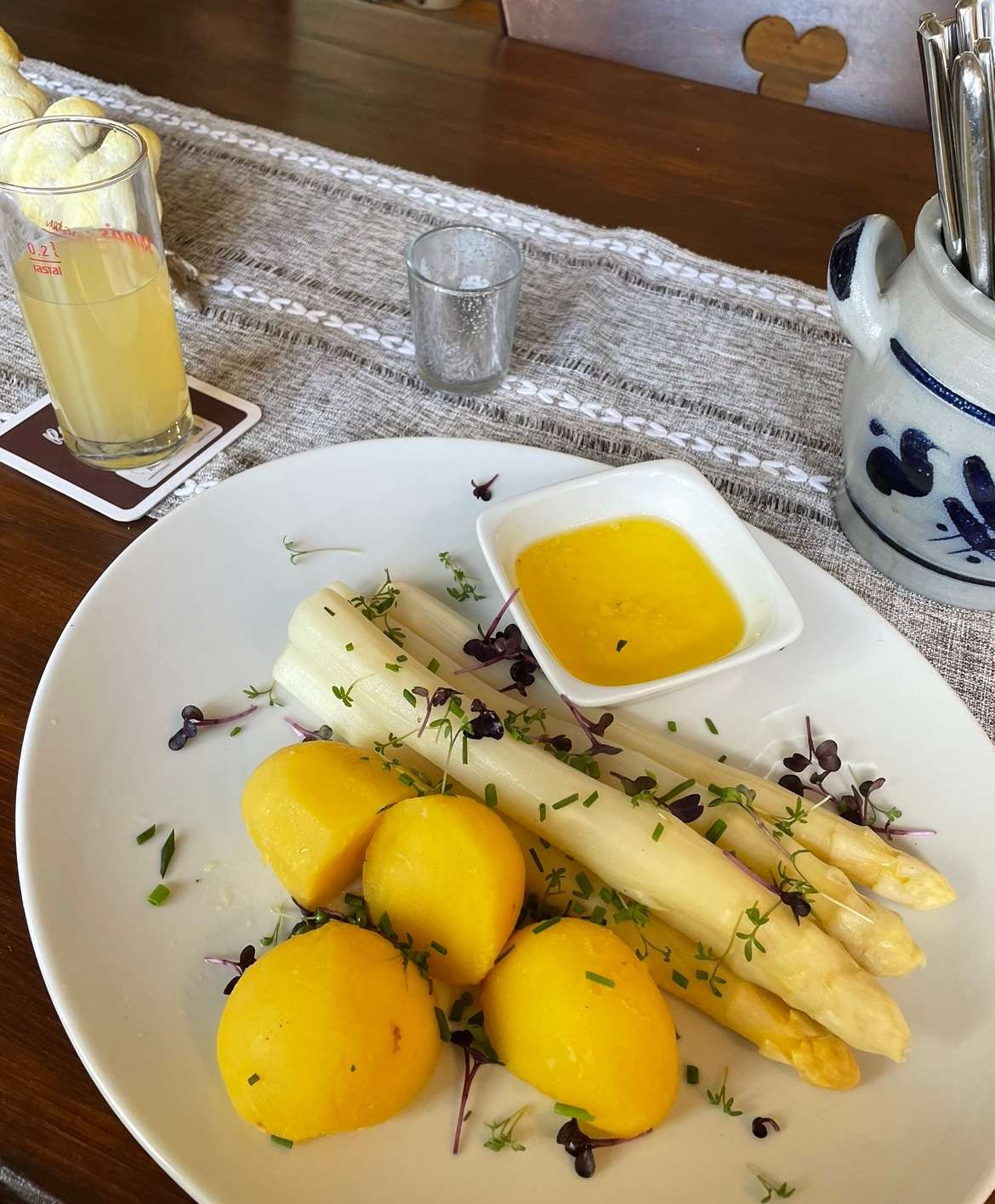 독일 화이트 아스파라거스 (Spargel 슈파겔) 요리