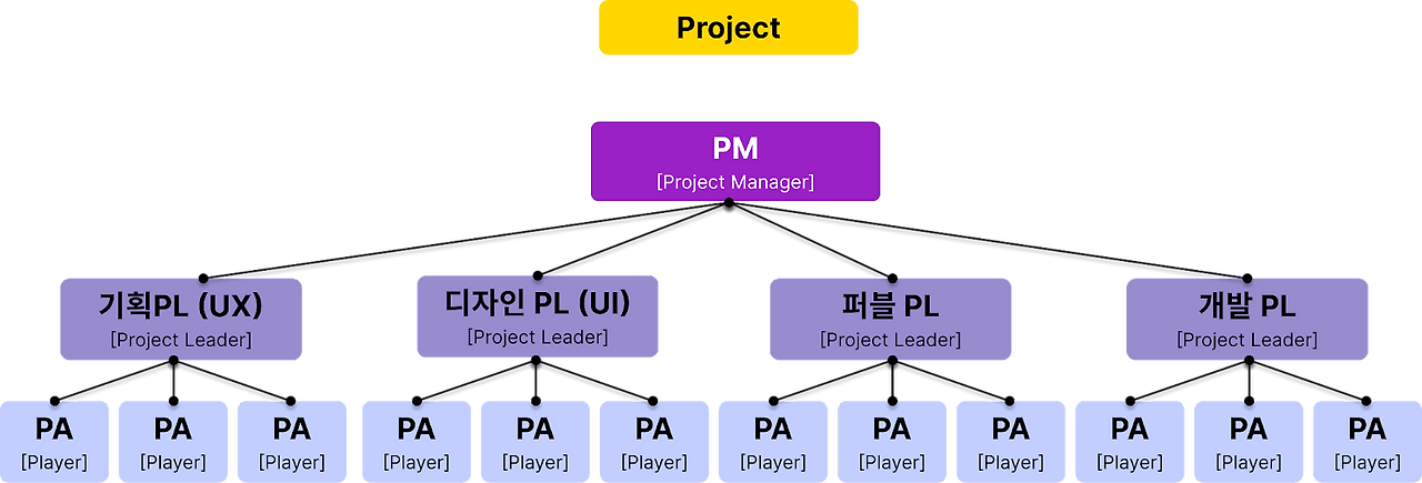 Pm의 조직과 사다리